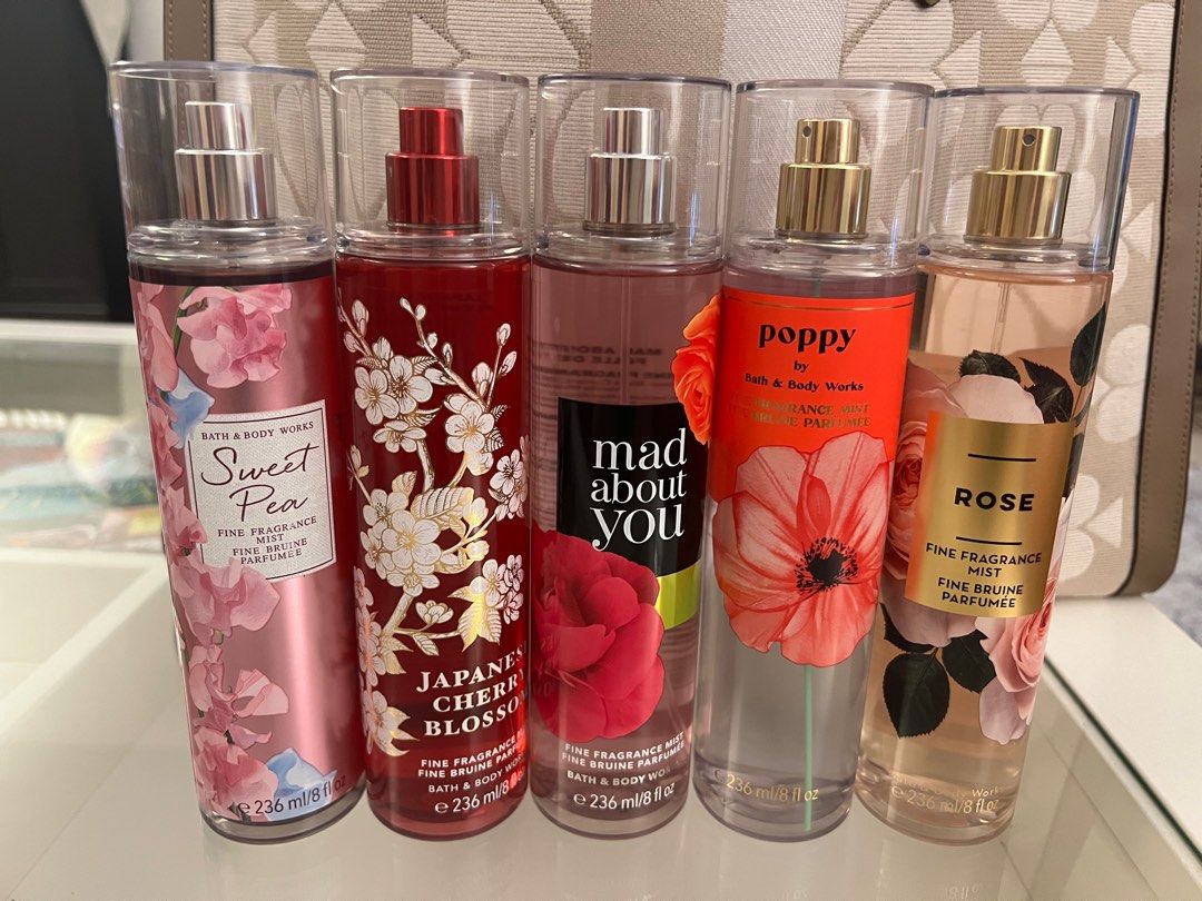 Original bath and body works full size body mist, Beauty & Personal Care, Bath & Body, Bath on ...