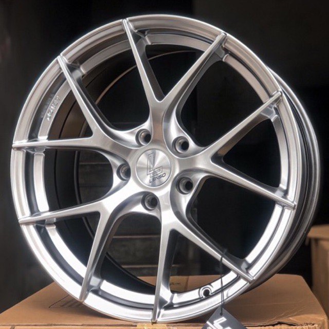 Original Lenso Jager Dyna 18, Car Accessories, Tyres & Rims on Carousell