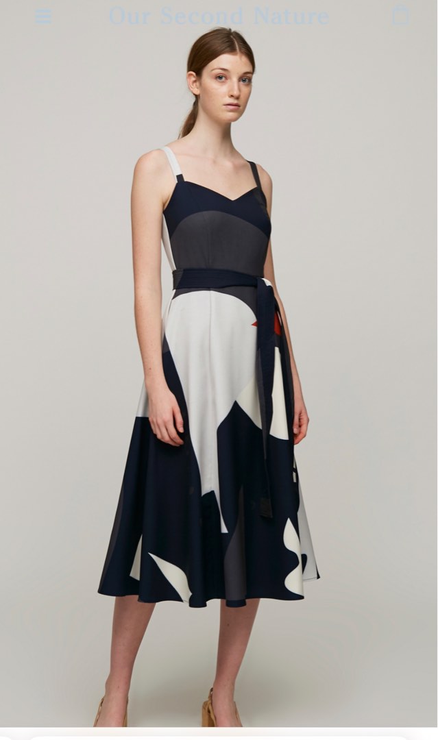 OSN Roadmap Midi Dress, Women's Fashion, Dresses & Sets, Dresses on ...