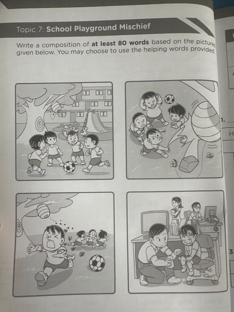 P1 Composition Writing, Hobbies & Toys, Books & Magazines, Assessment ...