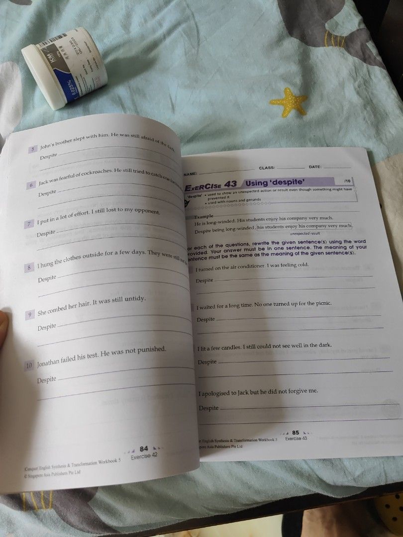 P5 English synthesis and transformation, Hobbies & Toys, Books ...