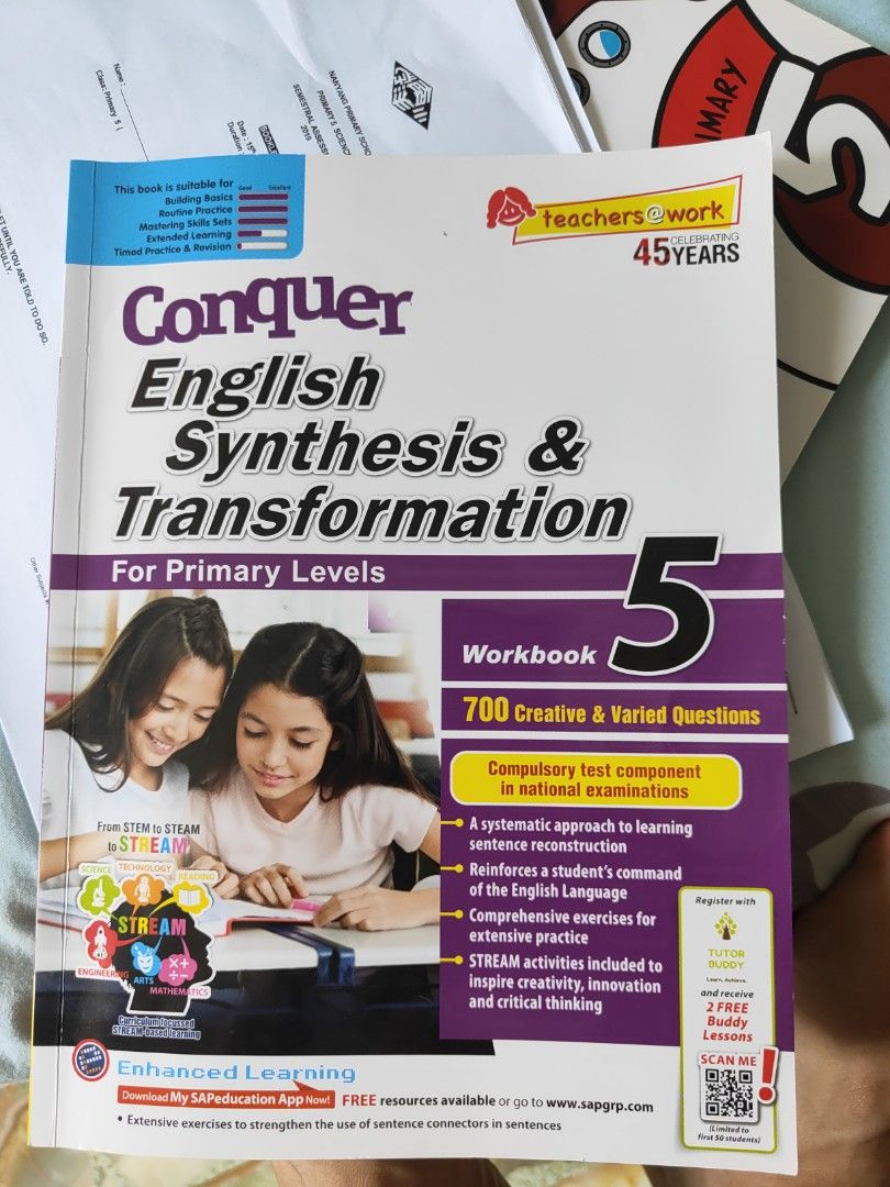 P5 English synthesis and transformation, Hobbies & Toys, Books ...