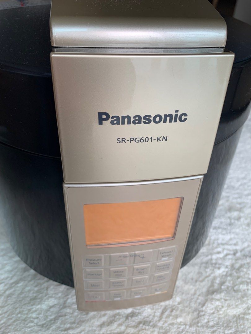 Panasonic 樂聲 萬用智能煲 （6.0公升）SR-PG601-KN, 家庭電器, 廚房電器, 鍋具 - Carousell