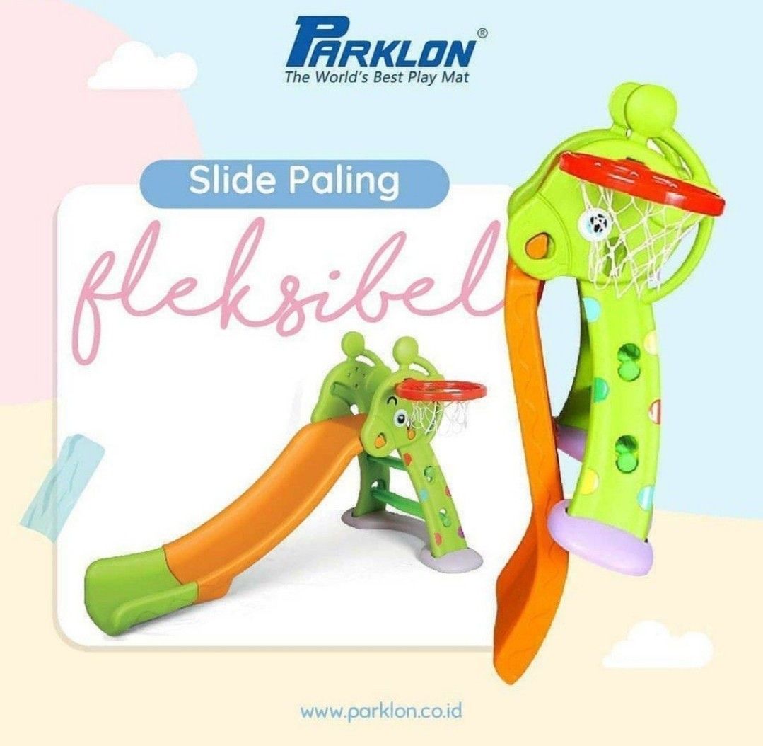 Parklon Fun Slide Perosotan Parklon Prosotan Anak Quickfold, Bayi ...