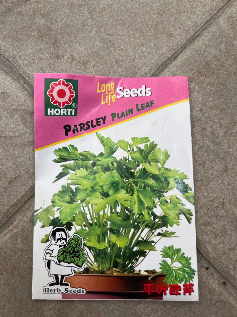 Parsley seeds, Furniture & Home Living, Gardening, Plants & Seeds on ...