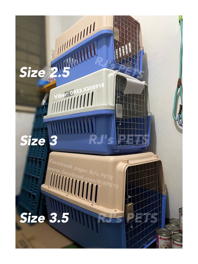 Pet Travel Crate Carrier cage dog cat dono male wraps diaper pads wipes ...