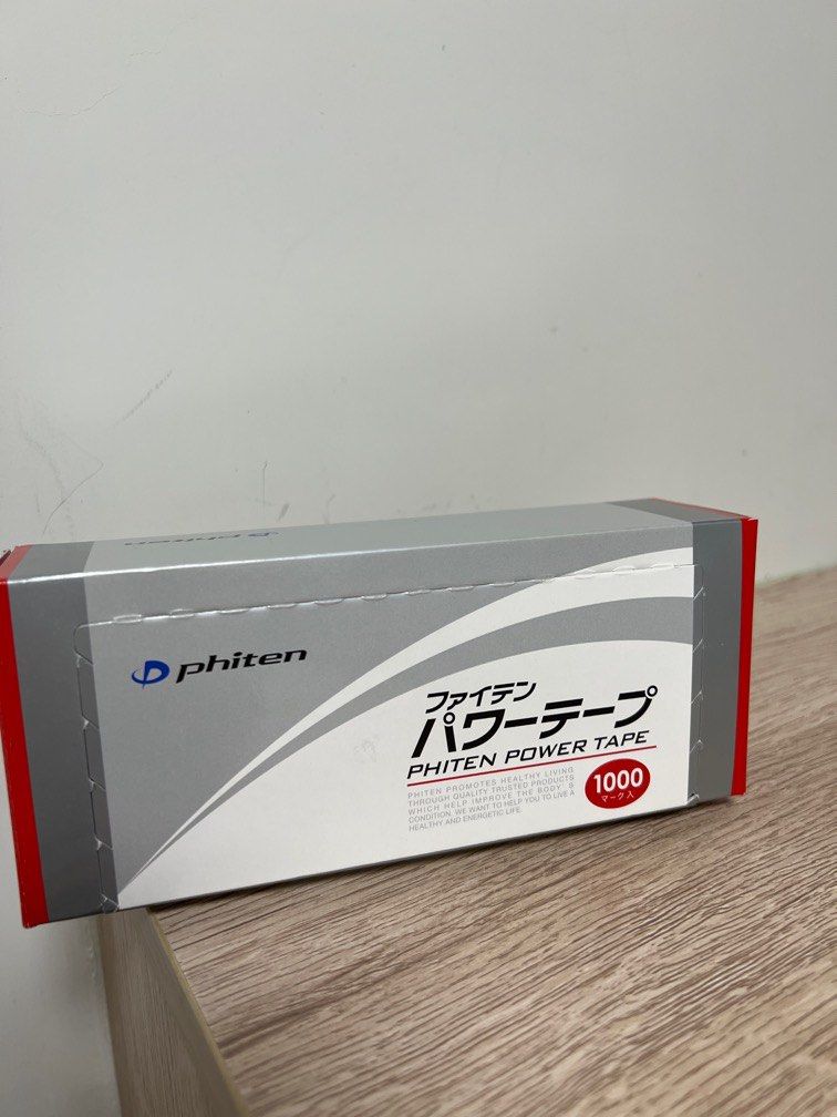 Phiten Power Tape X30 Aqua-titanium Technology 500 Marks Phiten Power ...