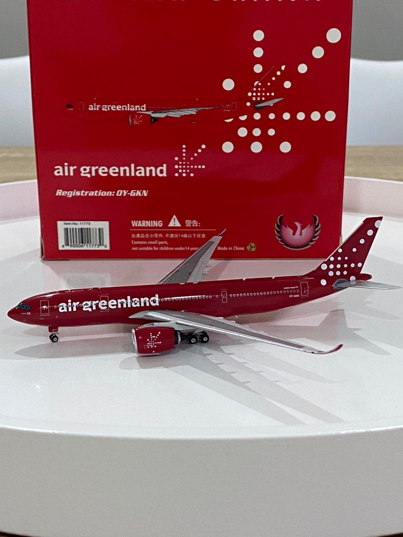 Phoenix Models Limited Edition Air Greenland A330-800, Hobbies & Toys ...