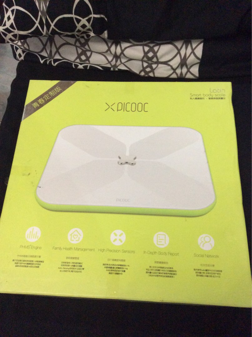 Picooc Latin Smart Scale, Health & Nutrition, Health Monitors ...