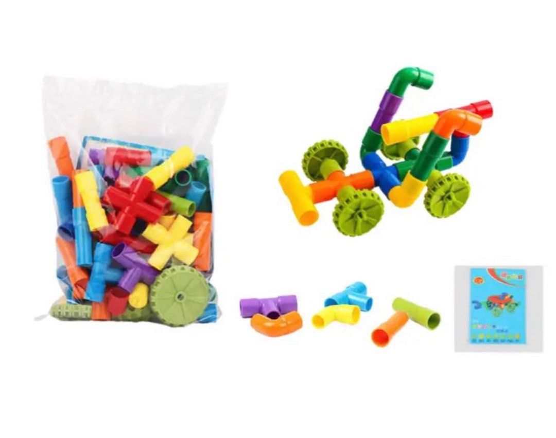 Pipe tube building blocks, Hobbies & Toys, Toys & Games on Carousell
