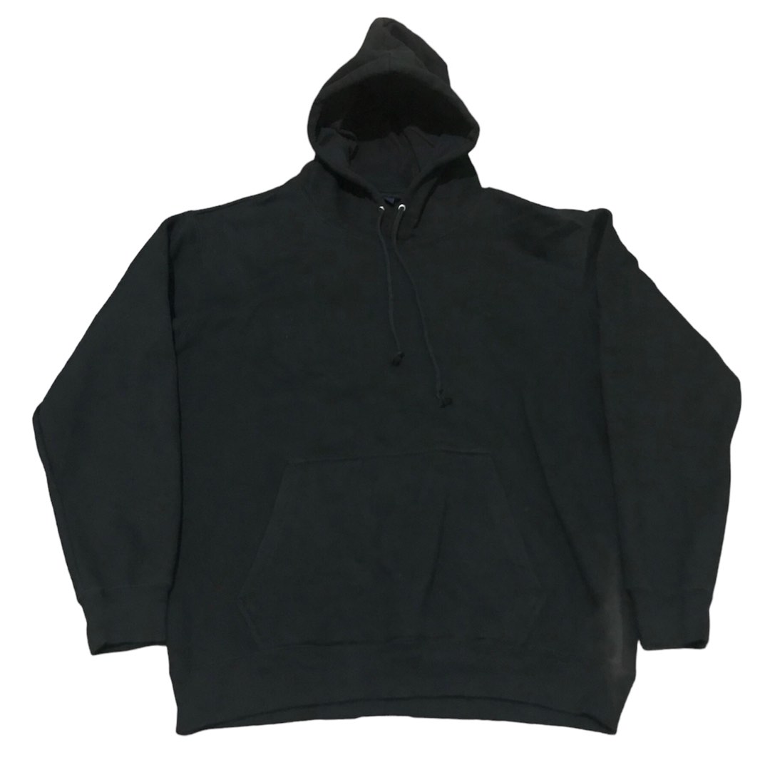Plain Black Hoodie Heavyweight on Carousell
