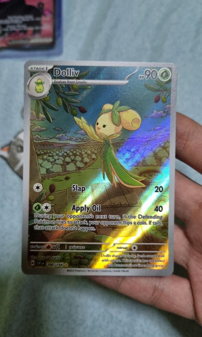 Pokemon TCG Scarlet Violet Dolliv, Hobbies & Toys, Toys & Games on ...
