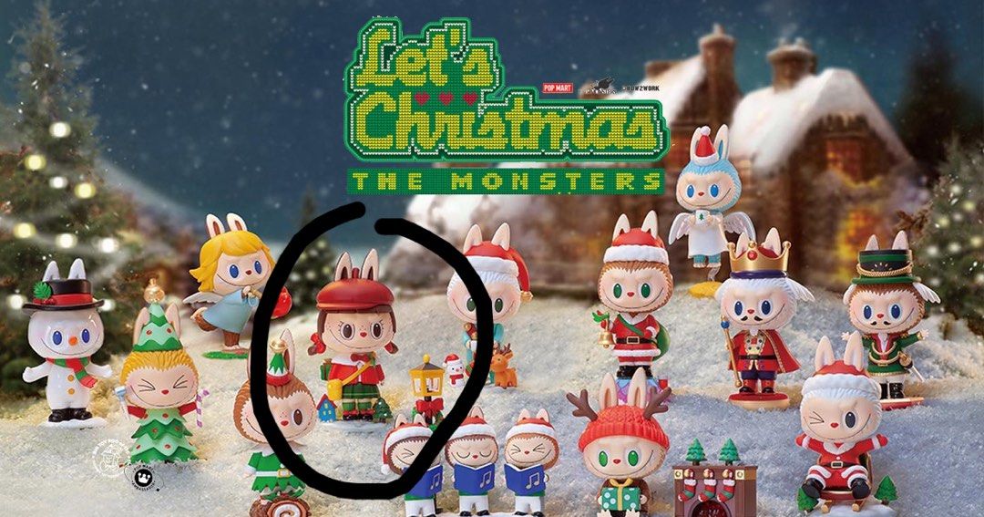 POPMART Labubu Let's Christmas WTS, Hobbies & Toys, Toys & Games on ...