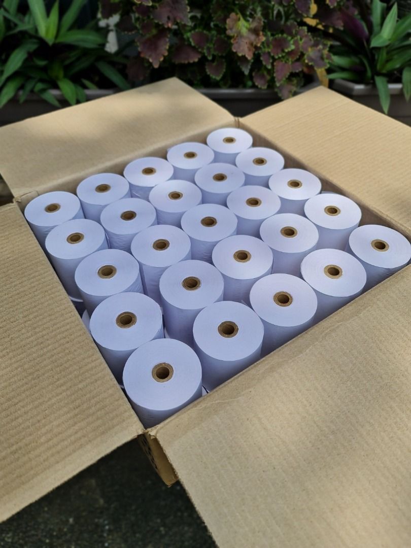 POS Journal Receipt Paper Roll, Computers & Tech, Office & Business ...