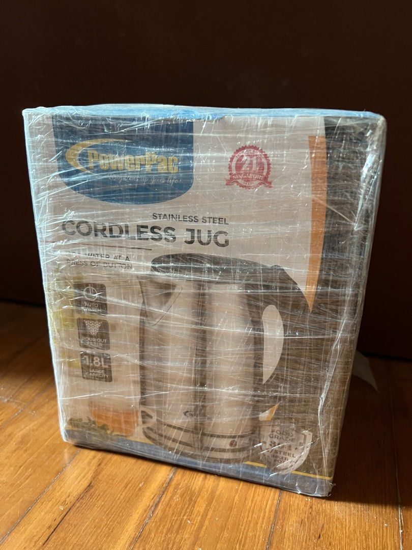 PowerPac Stainless Steel Cordless Jug / Kettles 1.8L (PPJ2003 ...