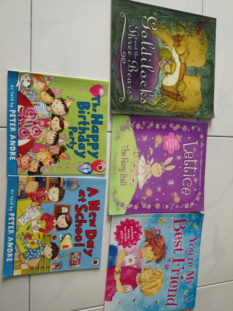 Pre loved English books for children, Hobbies & Toys, Books & Magazines ...