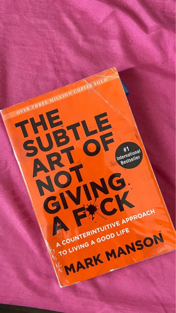 Pre-loved: The Subtle Art of Not Giving A Fuck on Carousell