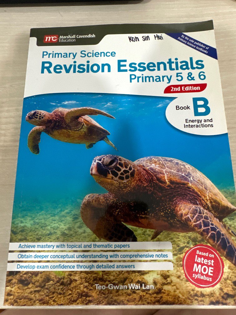 Primary Science Revision Essentials P5 & 6 book B, Hobbies & Toys ...