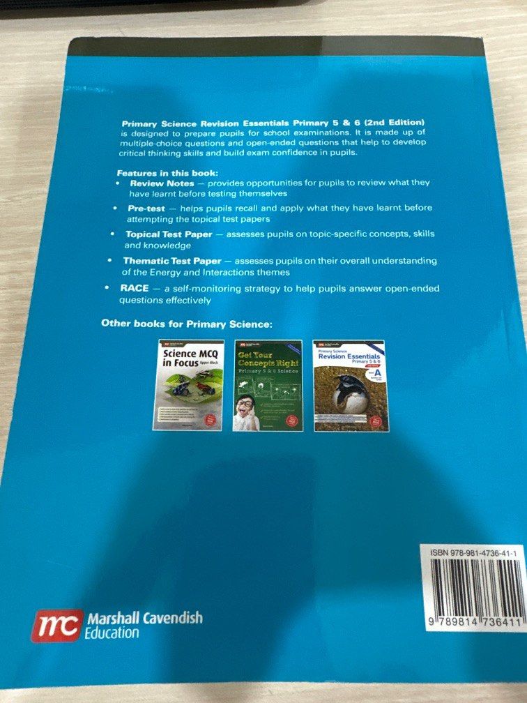 Primary Science Revision Essentials P5 & 6 book B, Hobbies & Toys ...