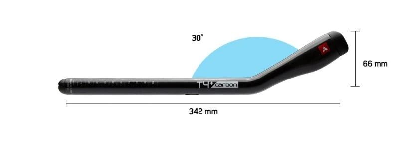 Profile Design T4 Carbon Aerobar Extensions, Sports Equipment, Bicycles ...
