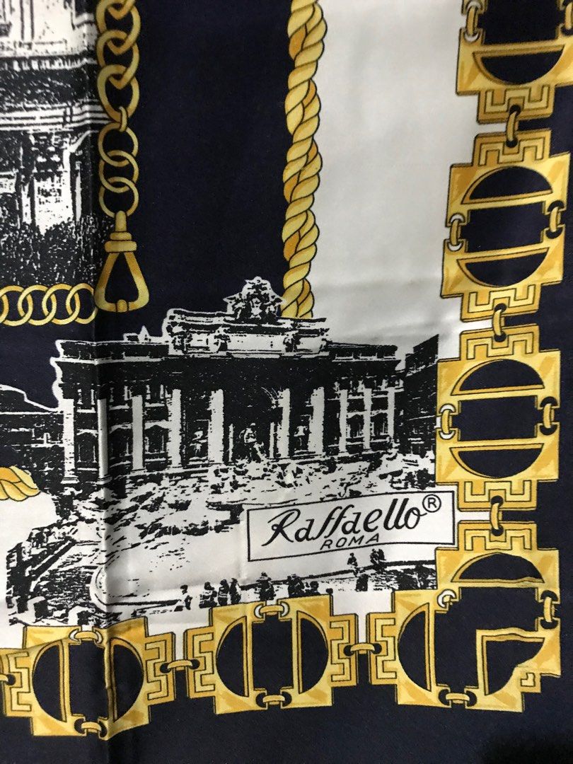 Raffaello Roma Black Scarf, Women's Fashion, Muslimah Fashion, Hijabs ...