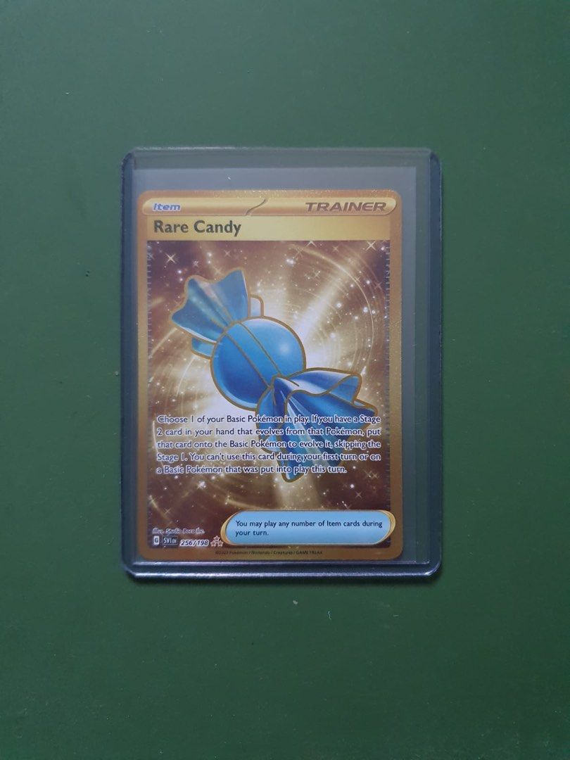 Rare Candy Gold - Pokemon TCG Scarlet & Violet Base Set SV01 (256/198 ...