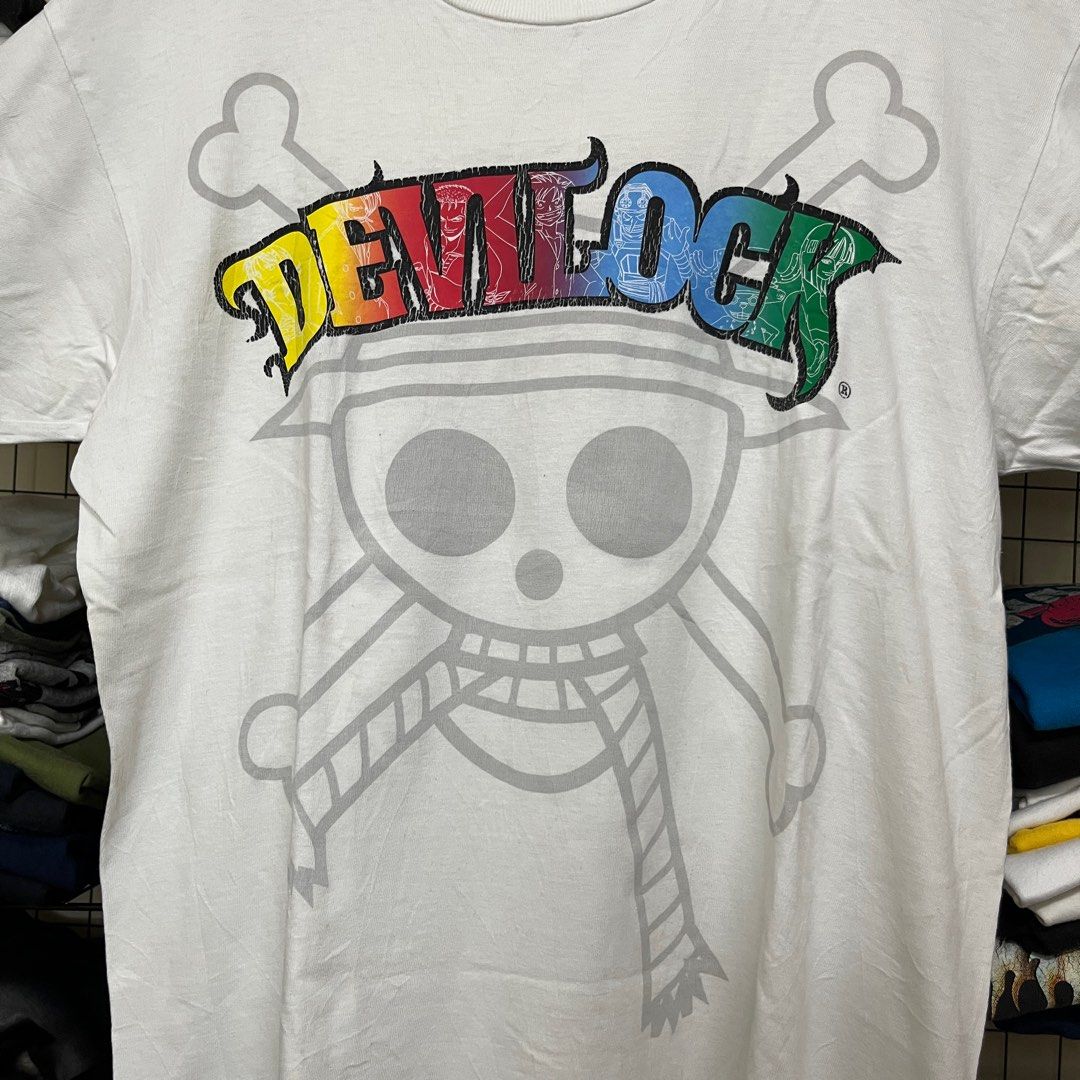 Rare One Piece X Devilock, Men's Fashion, Tops & Sets, Tshirts & Polo Shirts on Carousell
