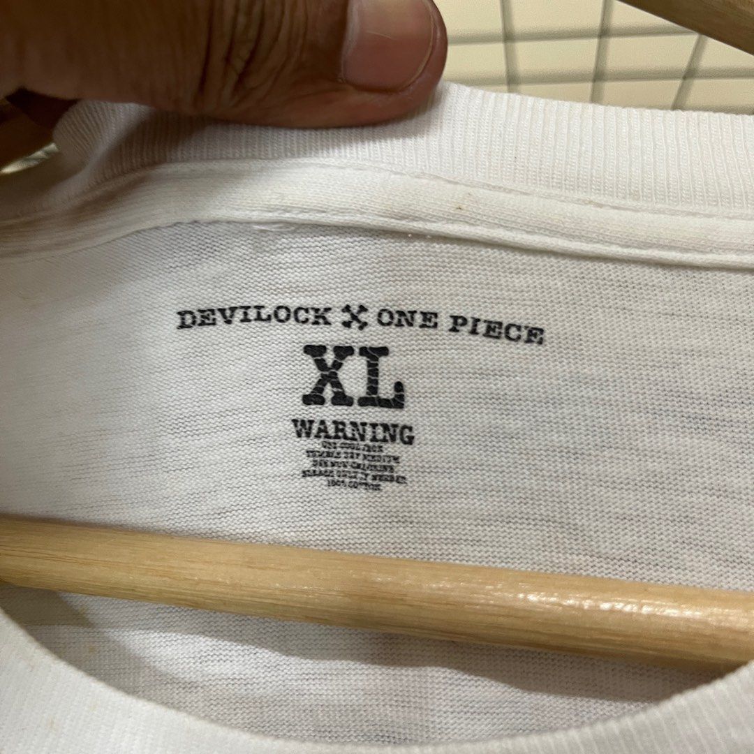 Rare One Piece X Devilock, Men's Fashion, Tops & Sets, Tshirts & Polo Shirts on Carousell