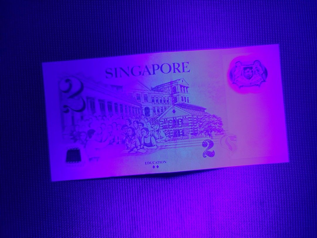 Rare Singapore error note SGD2, Hobbies & Toys, Memorabilia ...