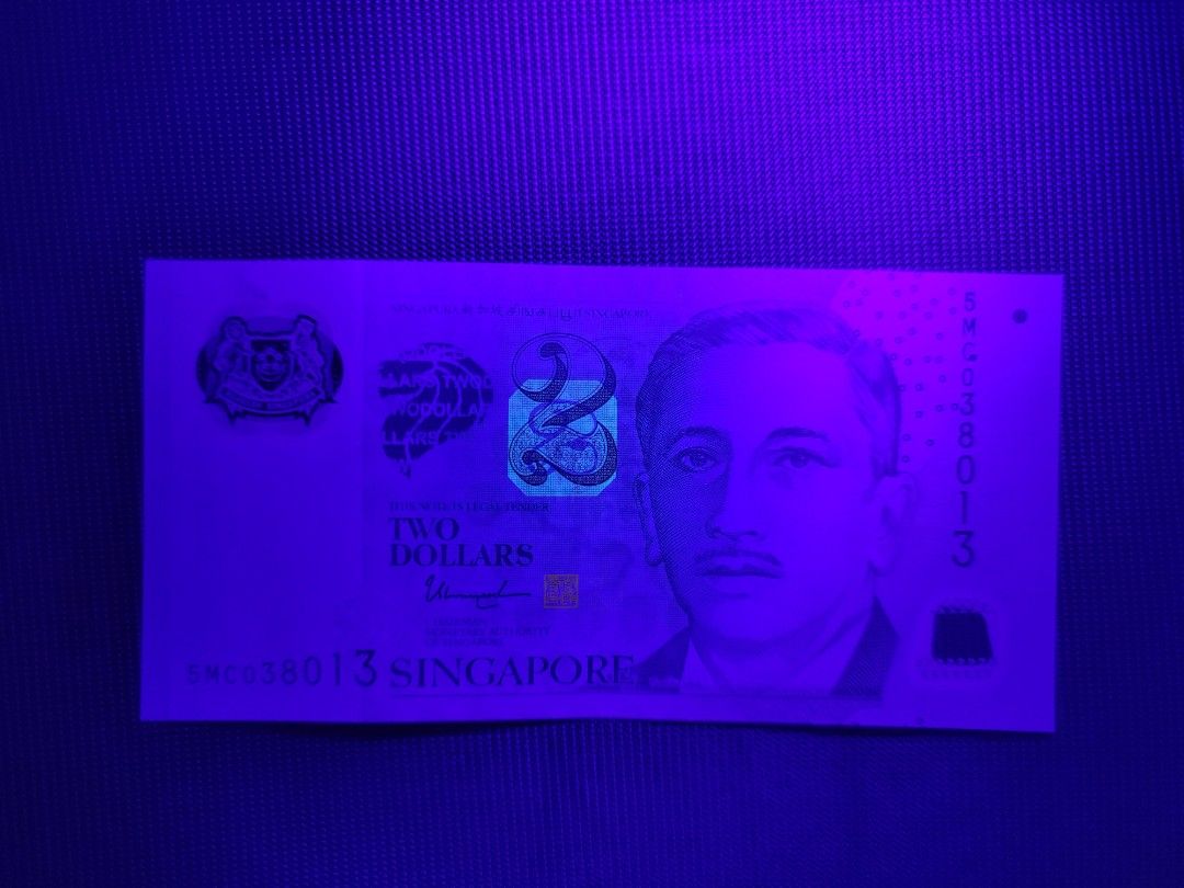 Rare Singapore error note SGD2, Hobbies & Toys, Memorabilia ...