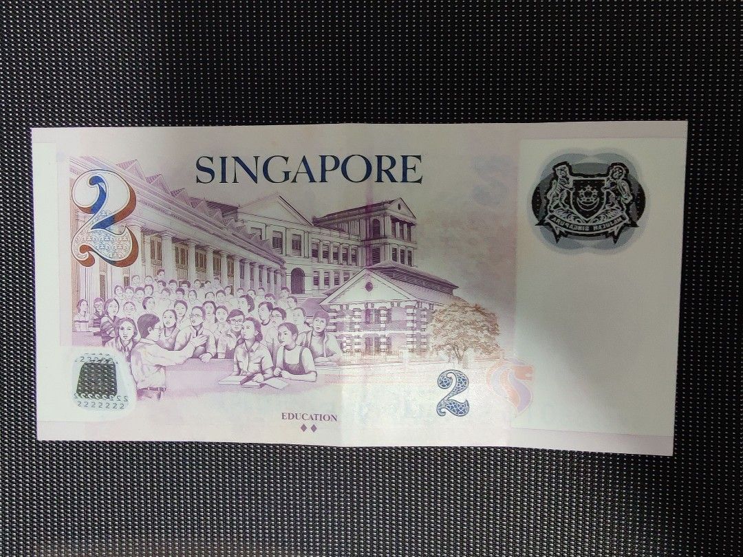 Rare Singapore error note SGD2, Hobbies & Toys, Memorabilia ...