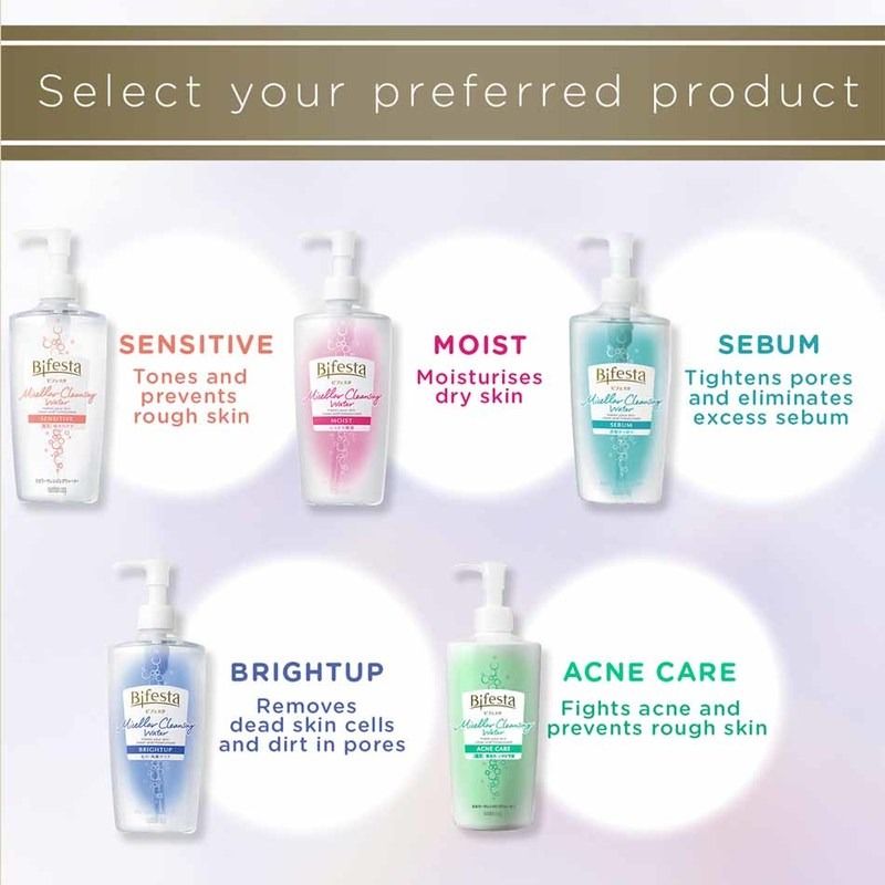 READY STOCK! [400ml Bottle] Bifesta Micellar Cleansing Water Makeup ...