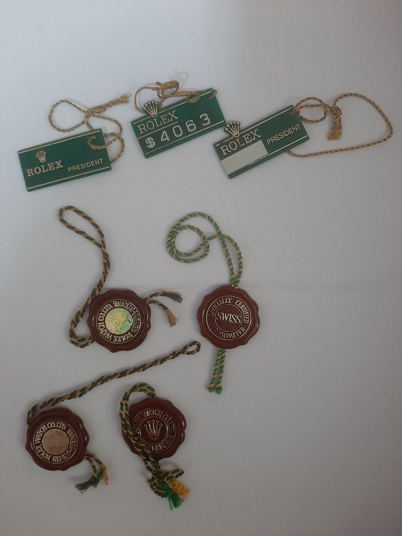 Rolex watch tags, Luxury, Watches on Carousell