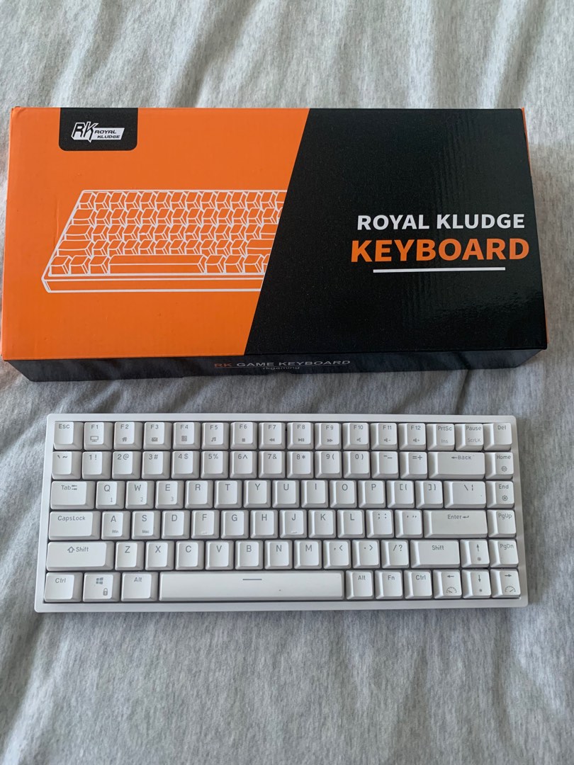 Royal Kludge RK84 mechanical keyboard, Computers & Tech, Parts ...