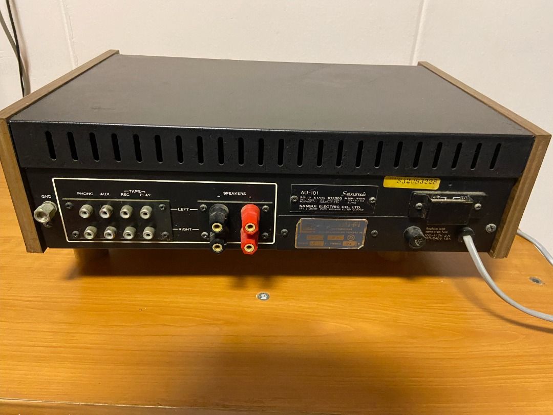 Sansui AU 101 integrated amplifier., Audio, Soundbars, Speakers & Amplifiers on Carousell