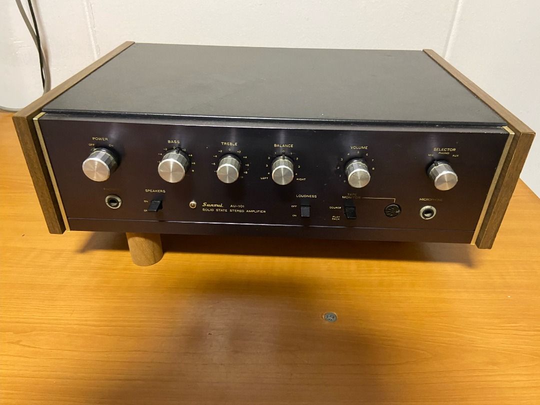 Sansui AU 101 integrated amplifier., Audio, Soundbars, Speakers & Amplifiers on Carousell