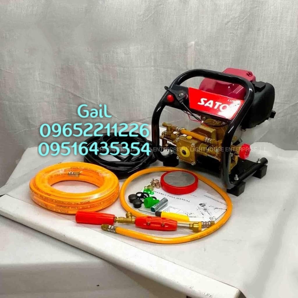 SATO 4-Stroke 35L/M Gasoline Portable Power Sprayer (SK-GX35 ...