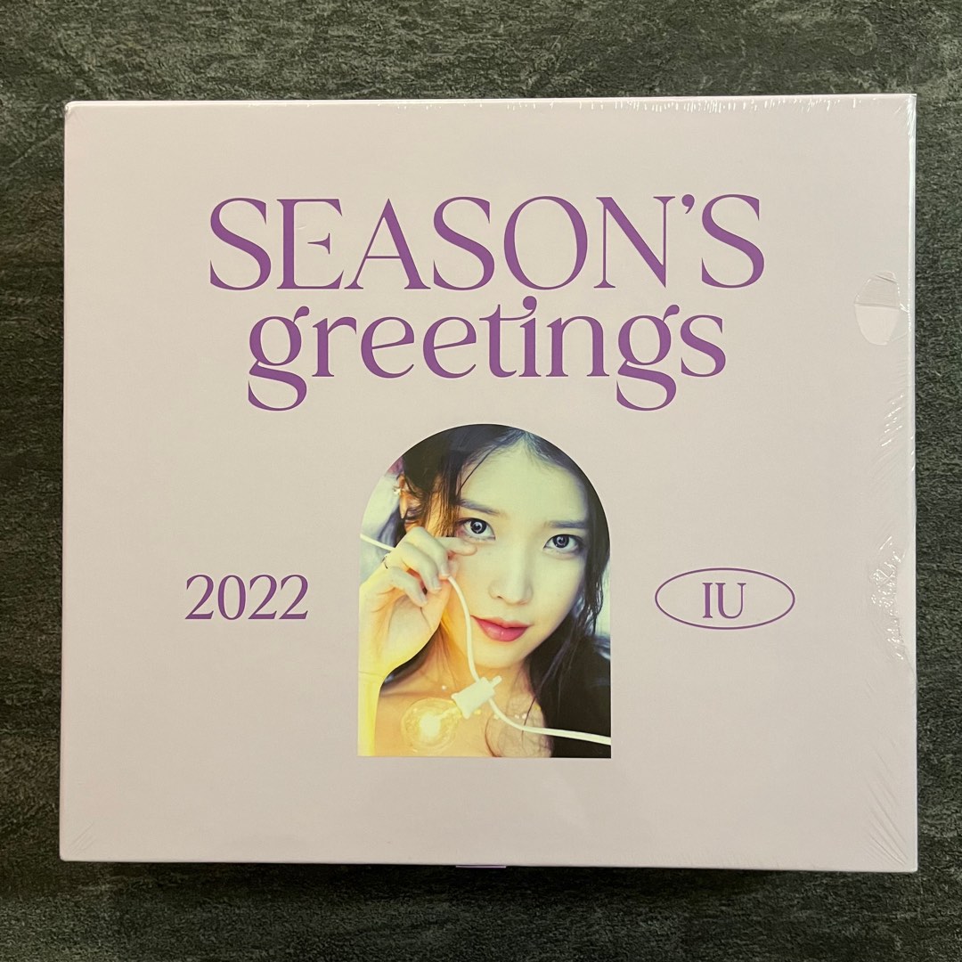 [SEALED] IU 2022 Season’s Greetings, Hobbies & Toys, Memorabilia & Collectibles, Fan Merchandise ...