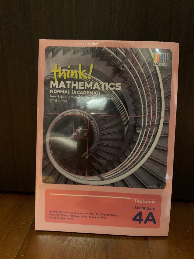 Sec 4 math NA textbook, Hobbies & Toys, Books & Magazines, Textbooks on ...
