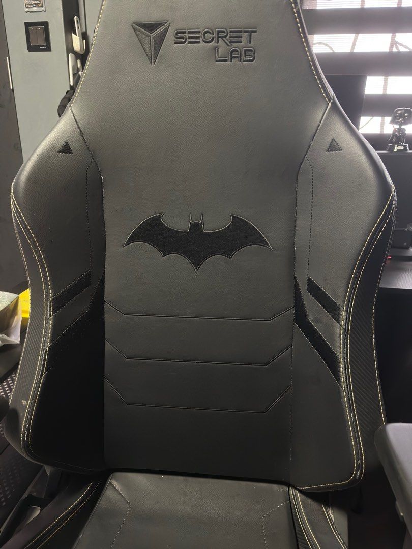 Secretlab Omega 2020 Batman gaming chair (, Furniture & Home Living ...