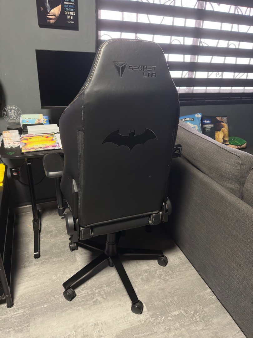 Secretlab Omega 2020 Batman gaming chair (, Furniture & Home Living ...