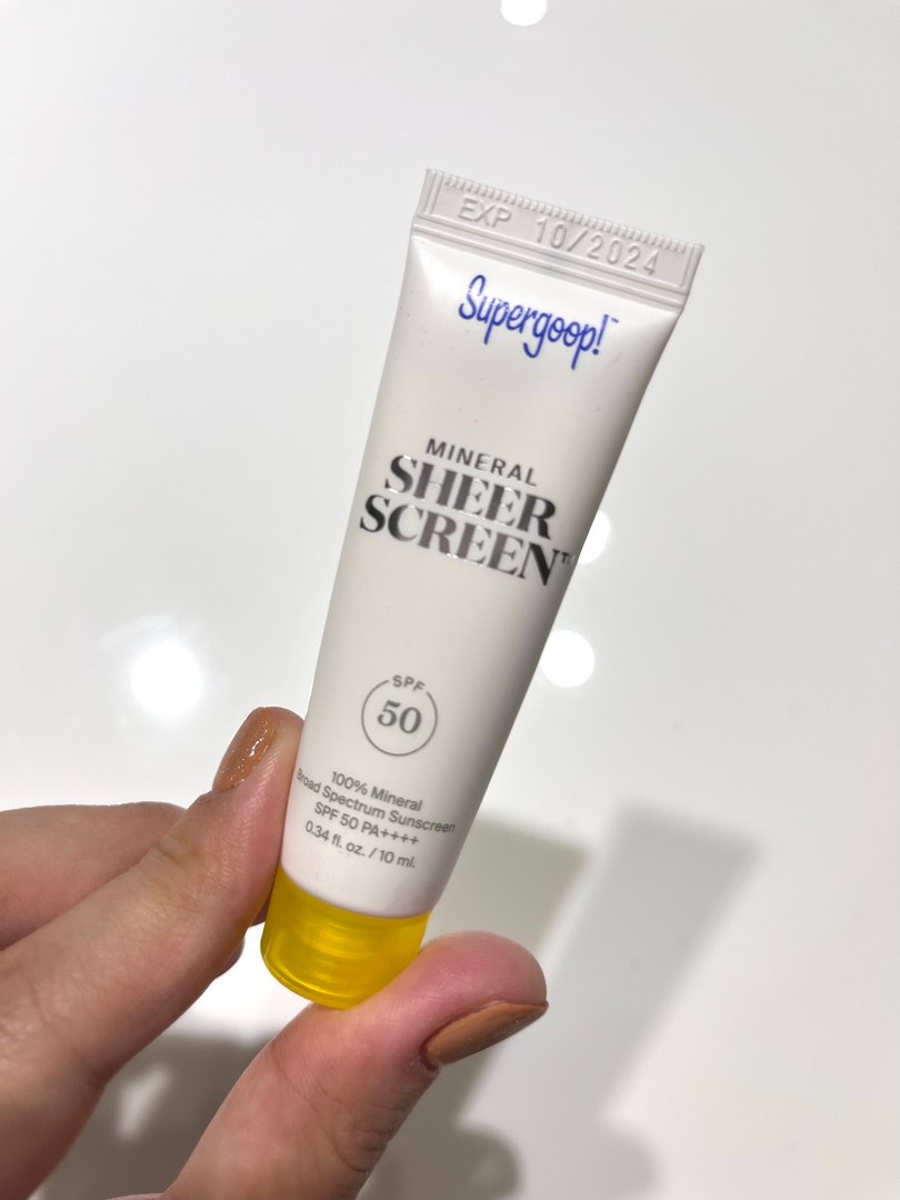 Sephora Supergoop Mineral Sheer Screen Sunscreen 10ml on Carousell