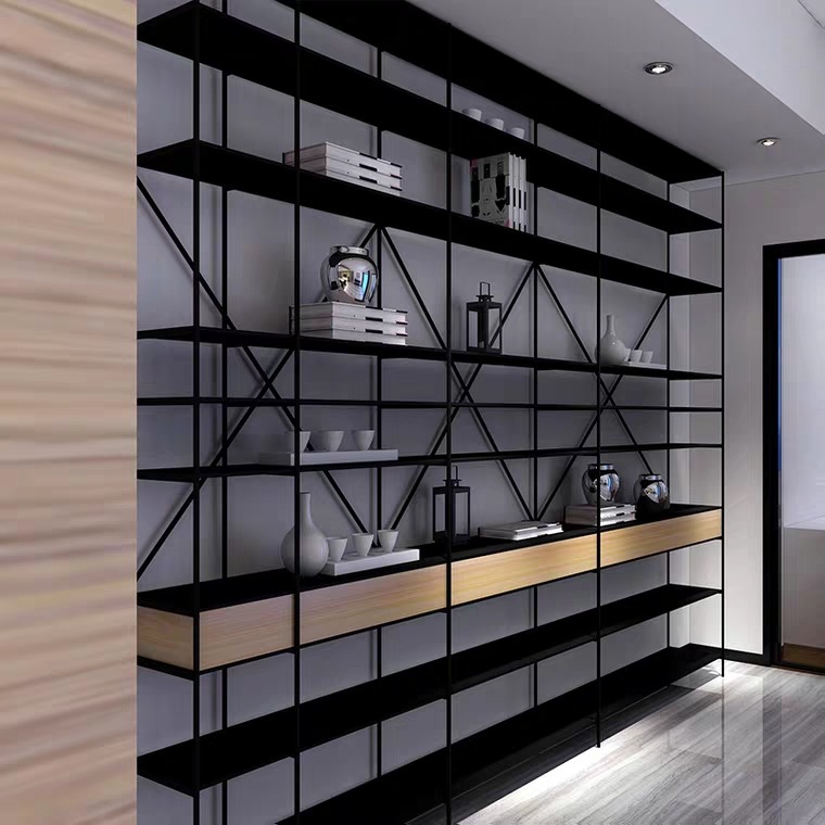 SHIELD Minimalist Wireframe Display Shelf, Furniture & Home Living ...