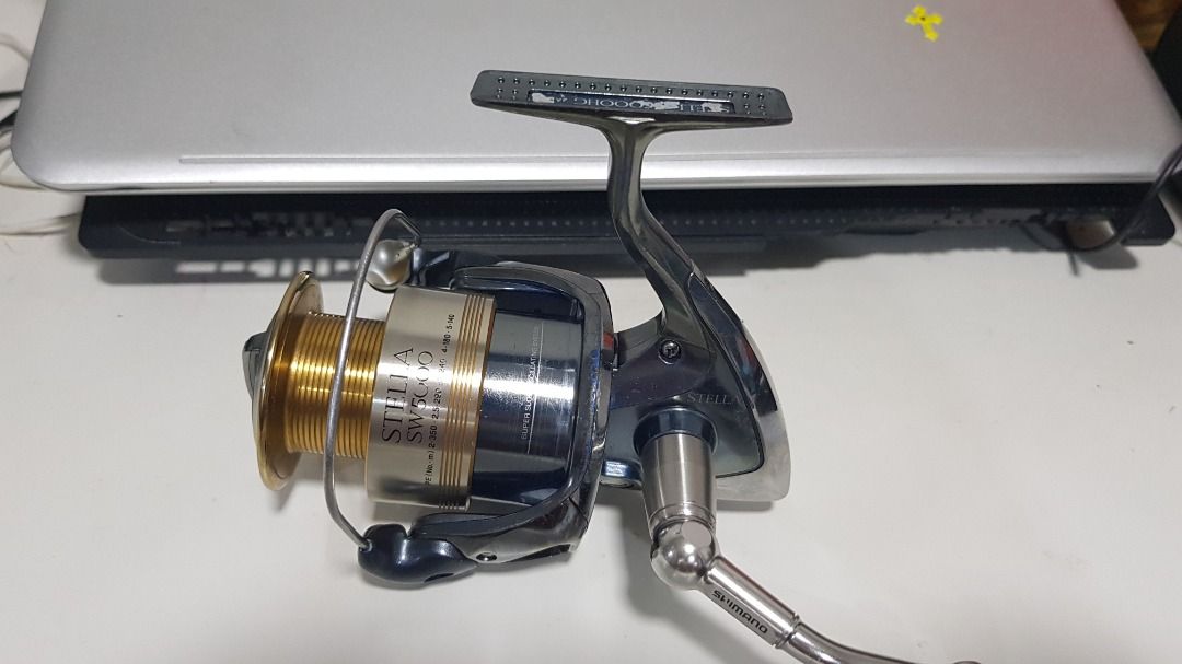 Shimano Stella SW 5000HG Spinning Reel, Sports Equipment, Fishing on ...