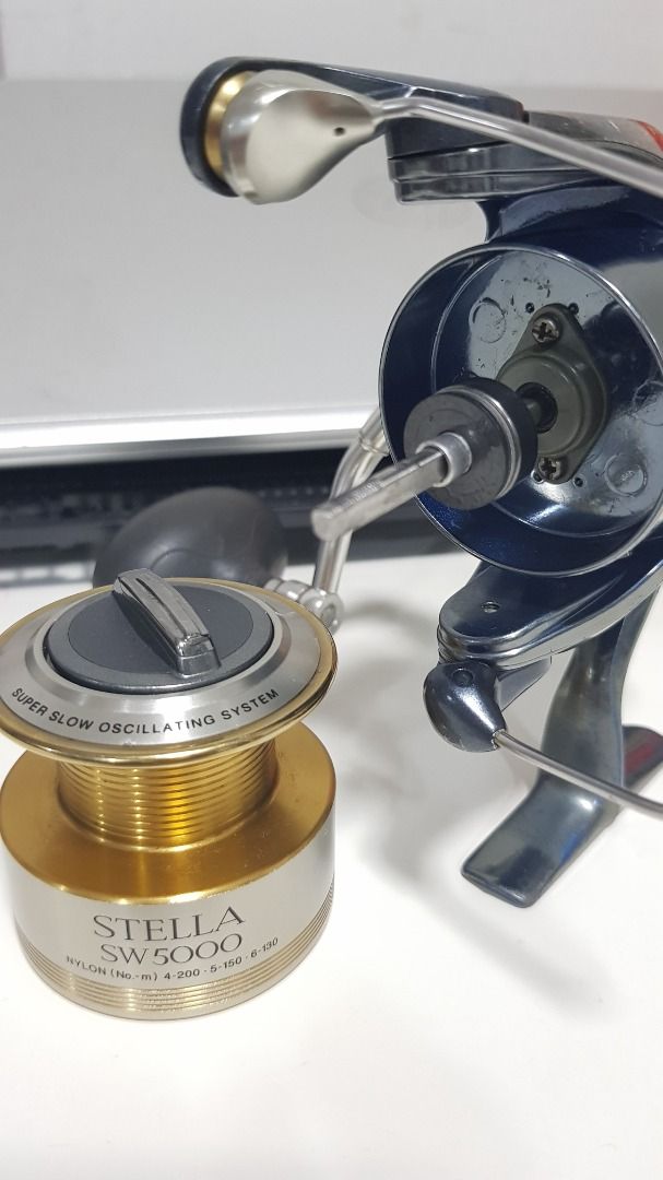 Shimano Stella SW 5000HG Spinning Reel, Sports Equipment, Fishing on Carousell