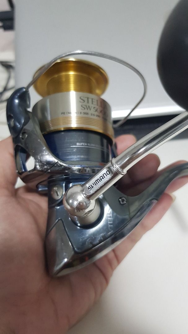Shimano Stella SW 5000HG Spinning Reel, Sports Equipment, Fishing on ...