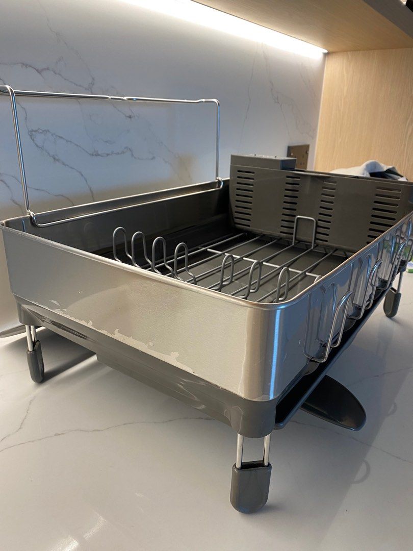 Simple humans dish drying rack., Furniture & Home Living, Kitchenware ...