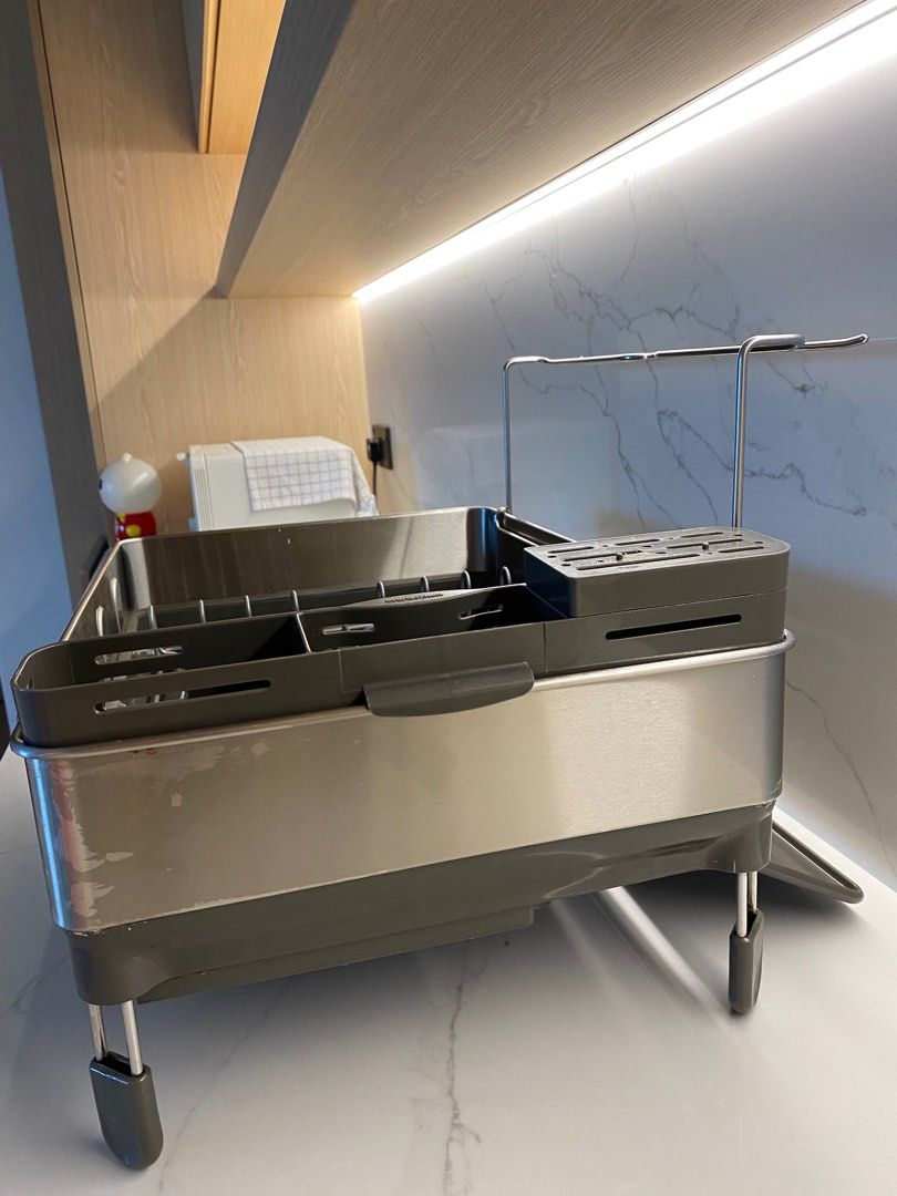 Simple humans dish drying rack., Furniture & Home Living, Kitchenware ...