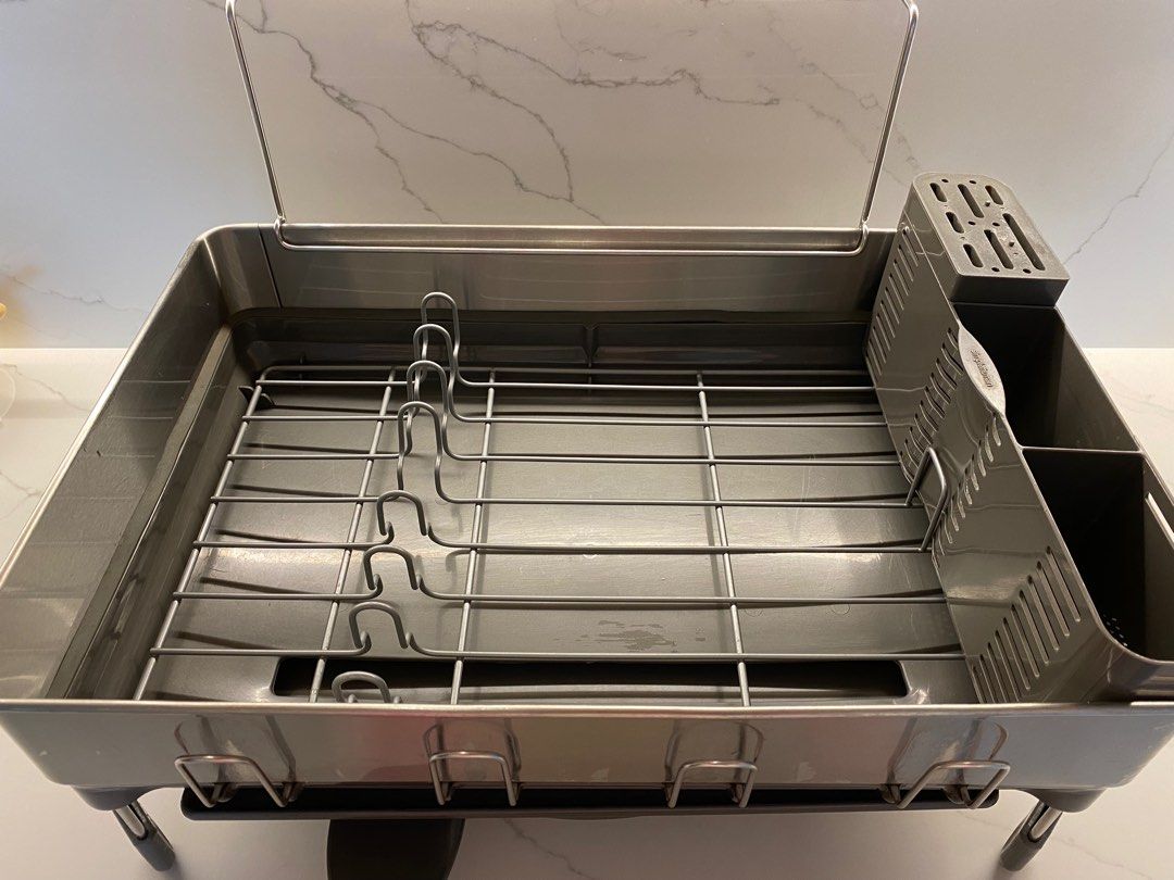 Simple humans dish drying rack., Furniture & Home Living, Kitchenware ...