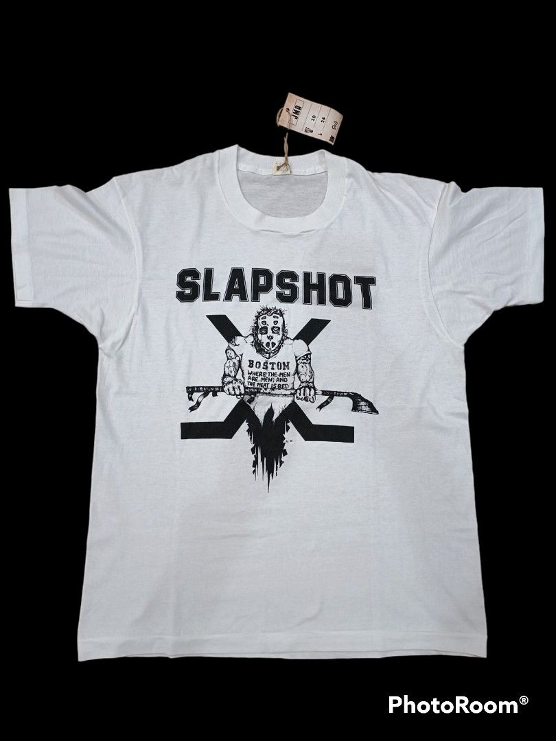 Slapshot band 80's, Men's Fashion, Tops & Sets, Tshirts & Polo Shirts ...